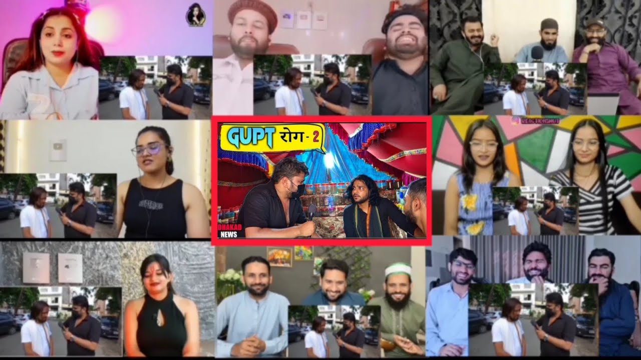 GUPT ROG 2 l HARSH RAJPUT l REACTIONS MASHUP - YouTube