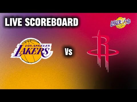 NBA: Lakers - Rockets | Live Scoreboard | Live Chat - YouTube