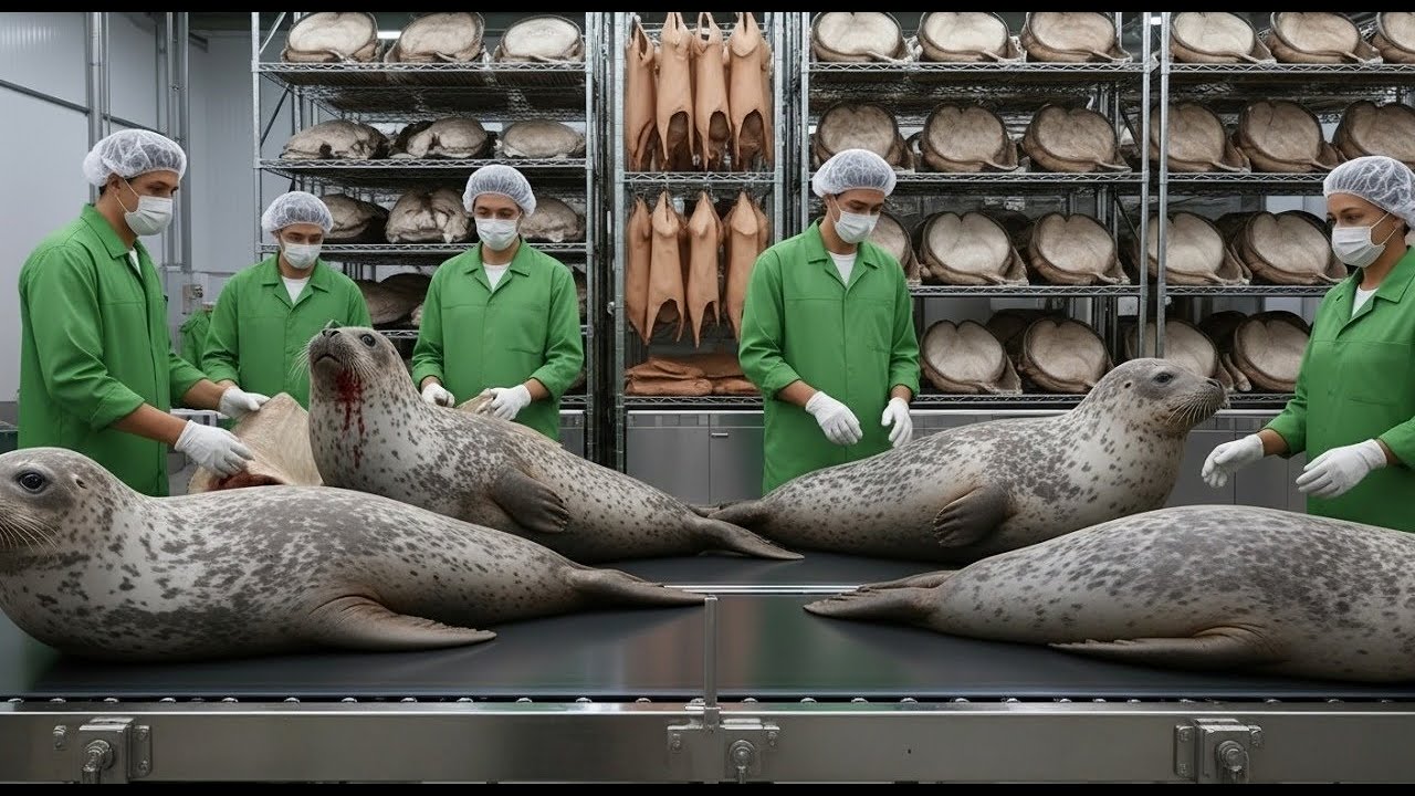 Inside the Exotic Seal Leather Factory: Watch Raw Hide Turn into High ...