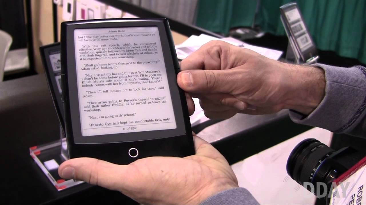 L'ebook reader Bookeen Cybook Odyssey - DDay.it - YouTube