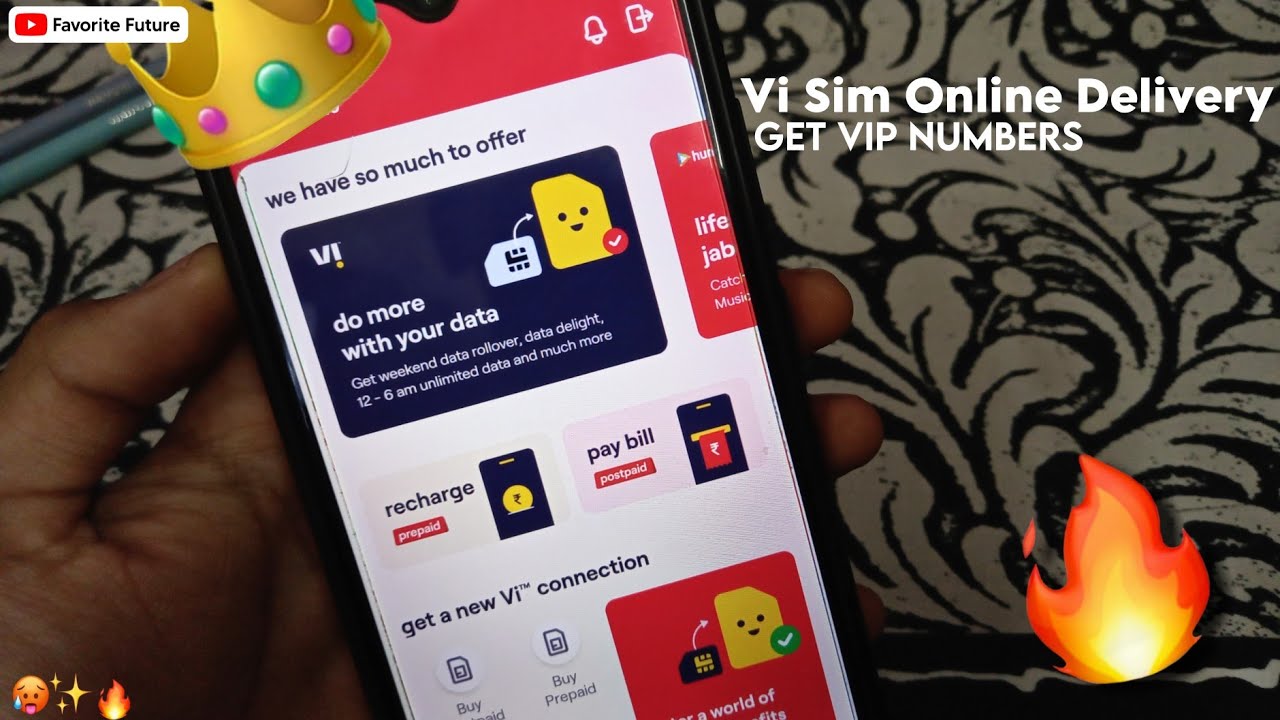 How to Order Vi Sim Card Online | Vi ka sim ऑनलाइन कैसे order करे ...