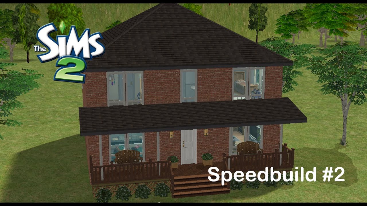 The Sims 2 Family Home ~ Speedbuild #2 - YouTube