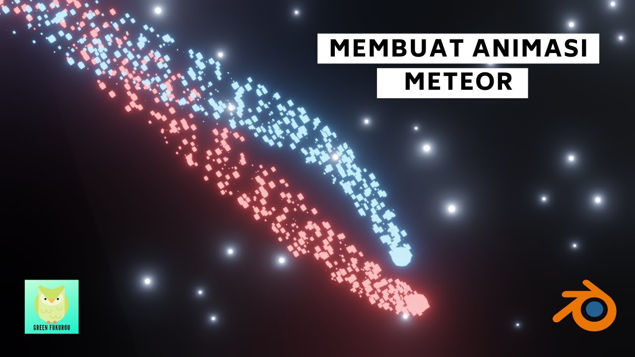 Membuat Meteor dengan Particle Simulation - Blender 2.83 Tutorial - YouTube