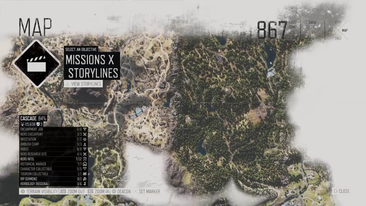 DAYSGONE CLEARING THE WHOLE MAP - YouTube