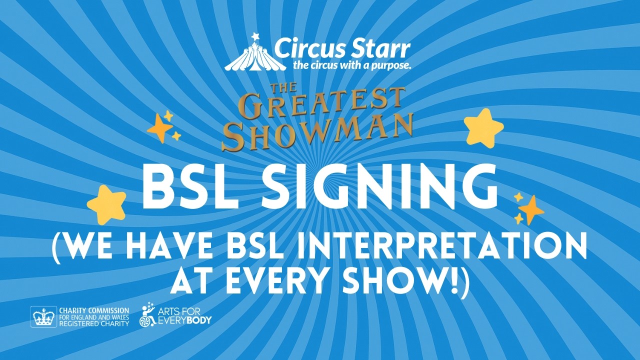 BSL Signing at Circus Starr's Greatest Snowman performance in Dudley ...