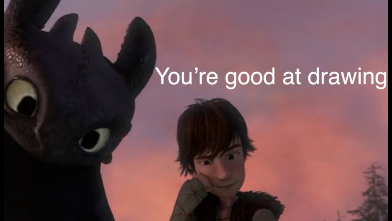 I Added Funny Text to Represent Toothless's Thoughts - YouTube