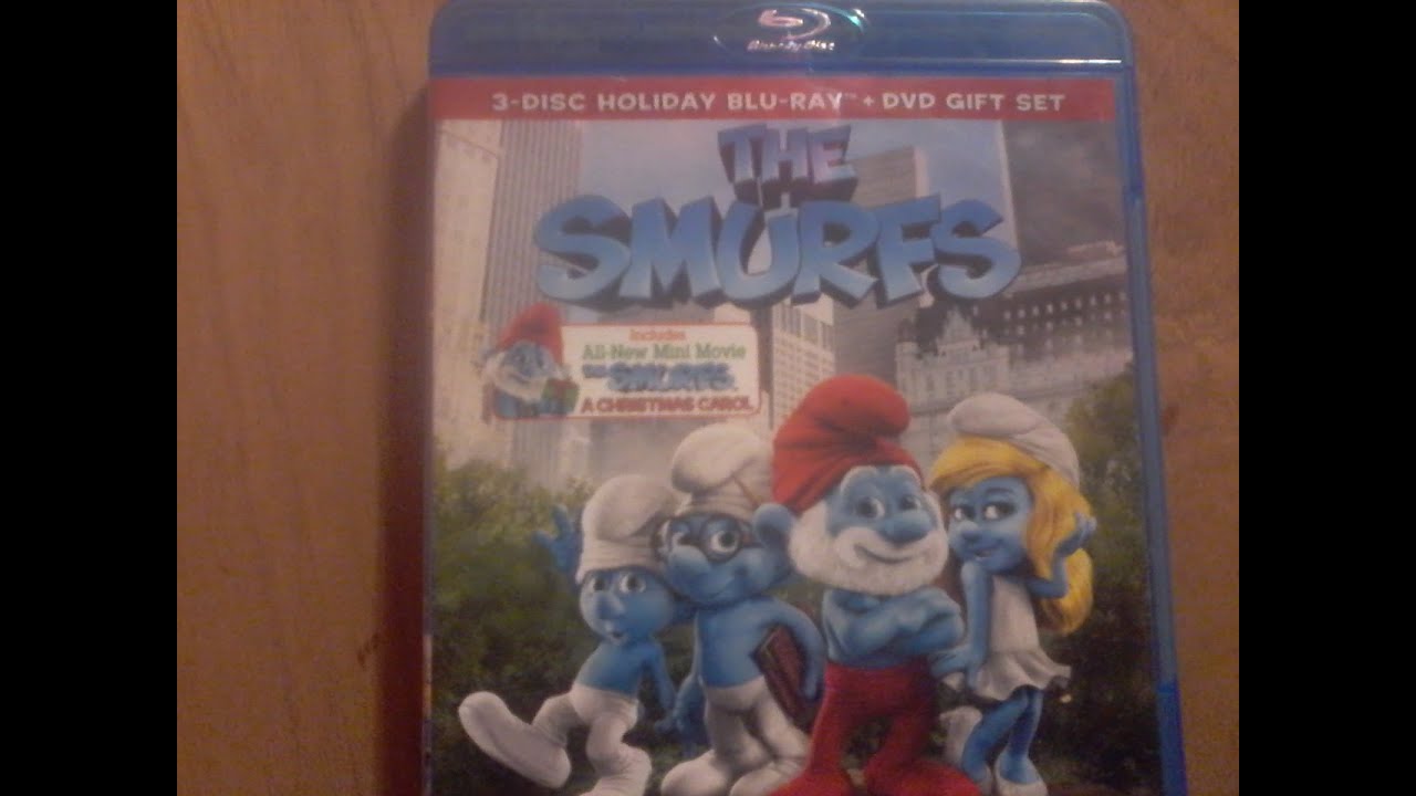 The Smurfs 3 Disc Holiday Blu-Ray + DVD GIFT SET! DVD Review - YouTube