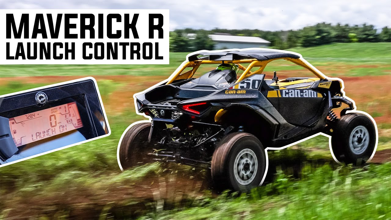 EVP MG1 Adjustable 2-Step Launch Control for Can-Am Maverick R - YouTube