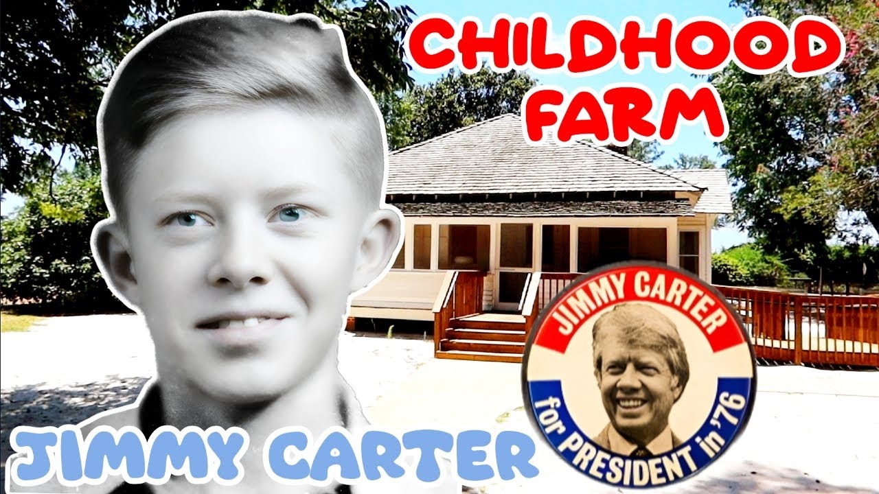 PRESIDENT JIMMY CARTER'S Boyhood Home, Farm & Store! Full Tour ...