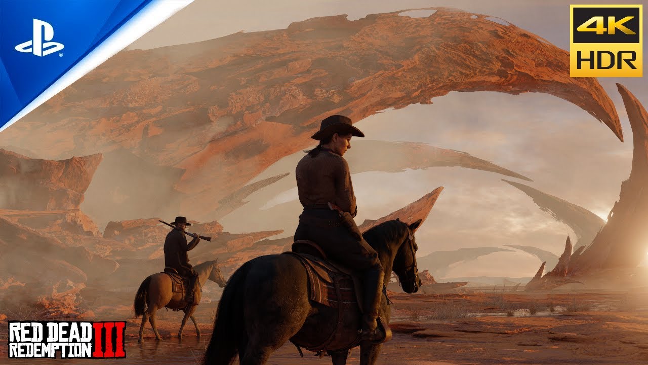 Red Dead Redemption 3™ Playstation 5 Ingame Footage | Unreal Engine 5.1 ...