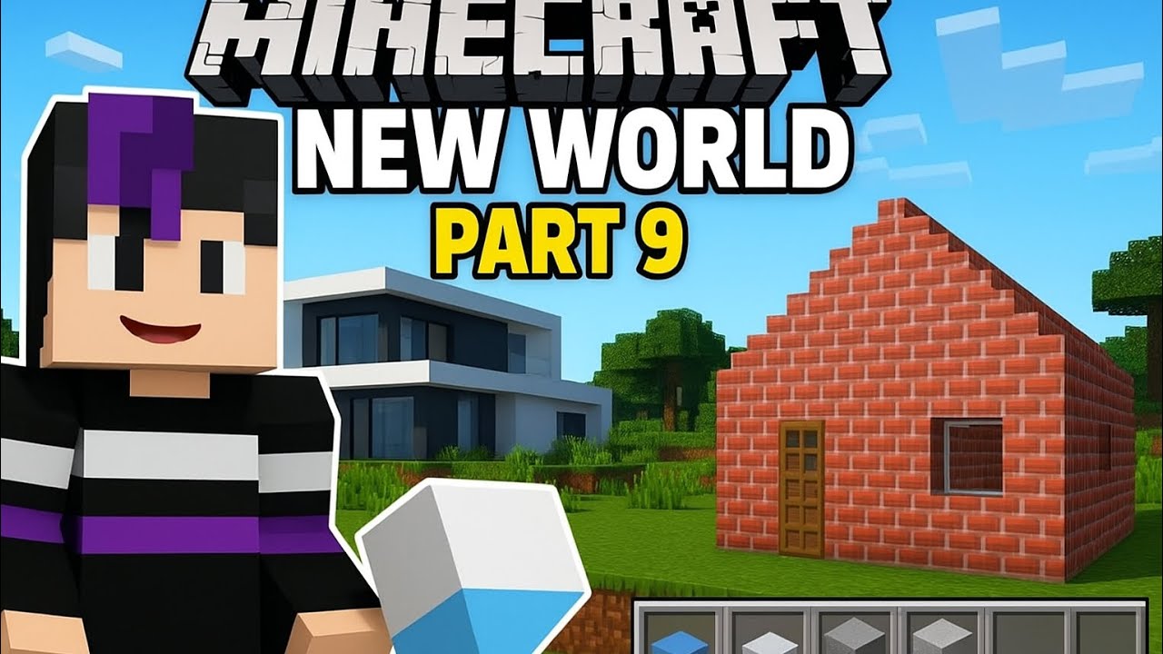 Build A House (Part 6) in Minecraft Creative Mode. - YouTube