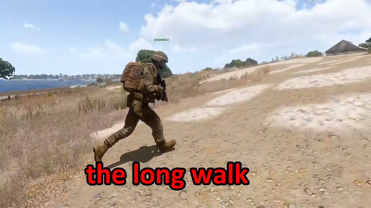 ARMA 3 | The long walk | 26 10 23 |with Badger squad| VOD| - YouTube