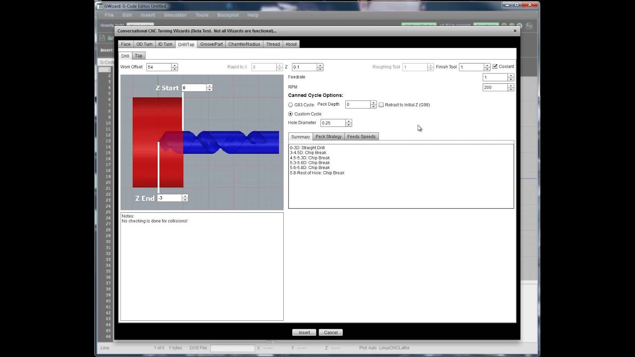 Conversational CNC Drilling Wizard for Lathes - YouTube