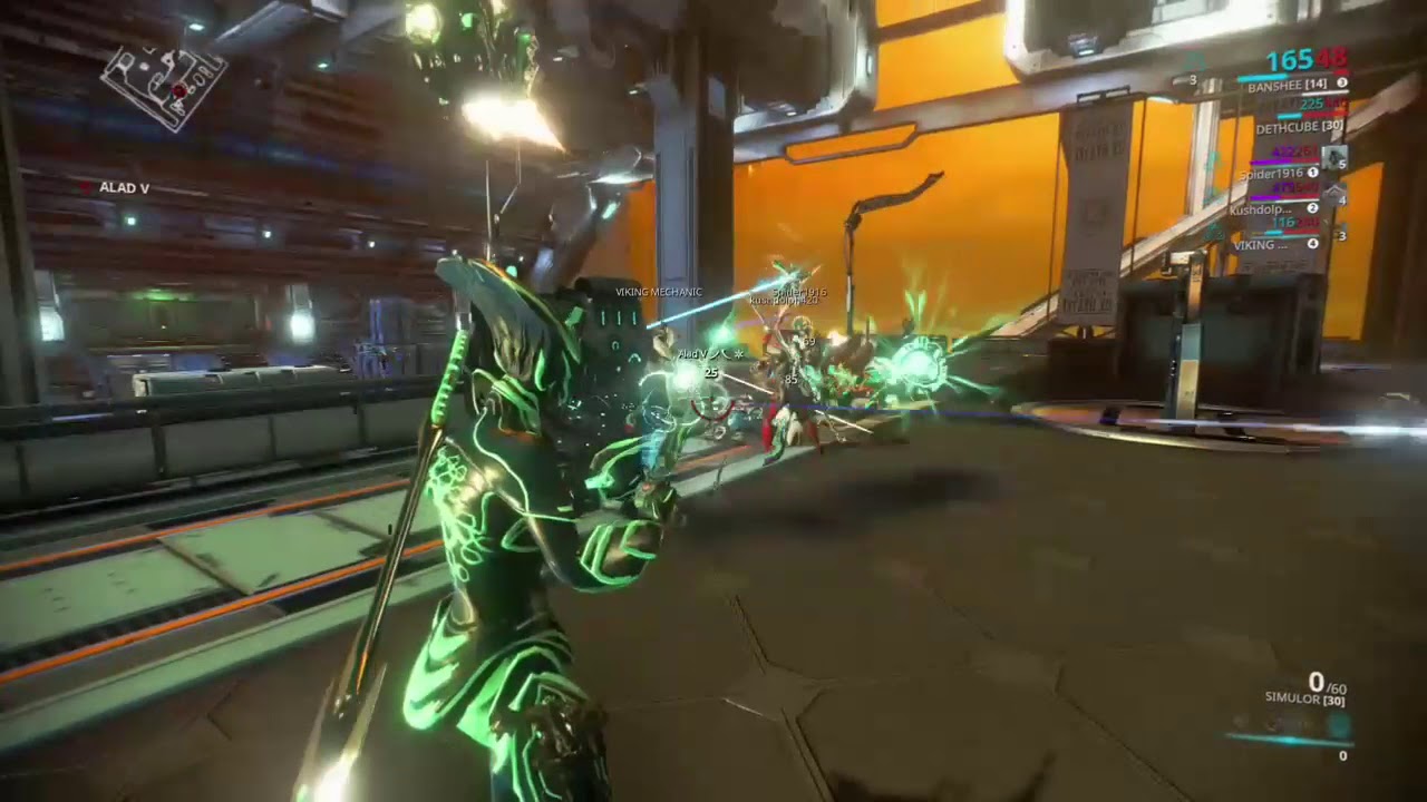 Warframe boss - YouTube