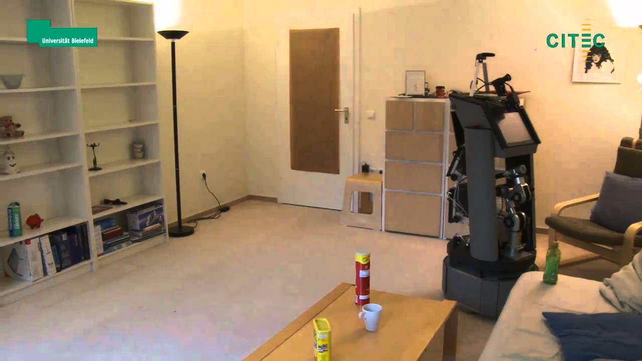 Vision-based Search Behavior for Mobile Robots featuring the Bielefeld ...