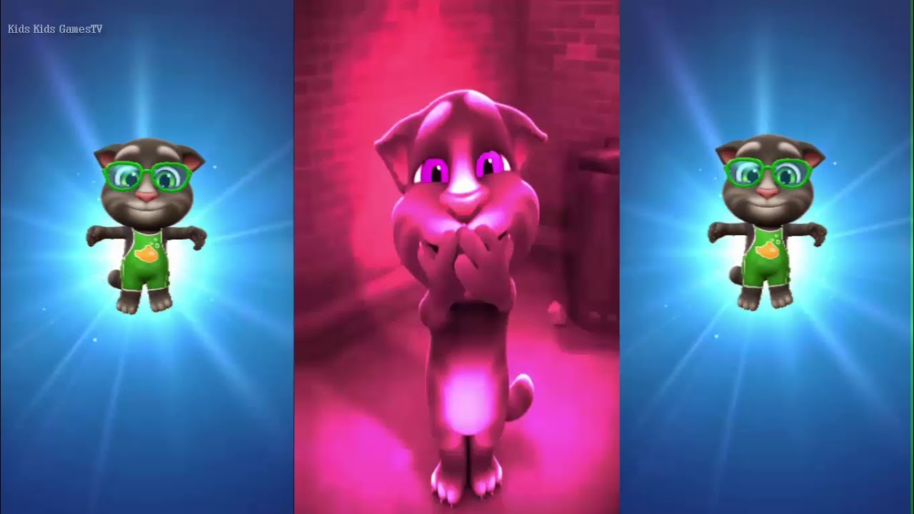 Learn Colors My Talking Tom 2 | Animation Cartoon Funny PlayGames - YouTube