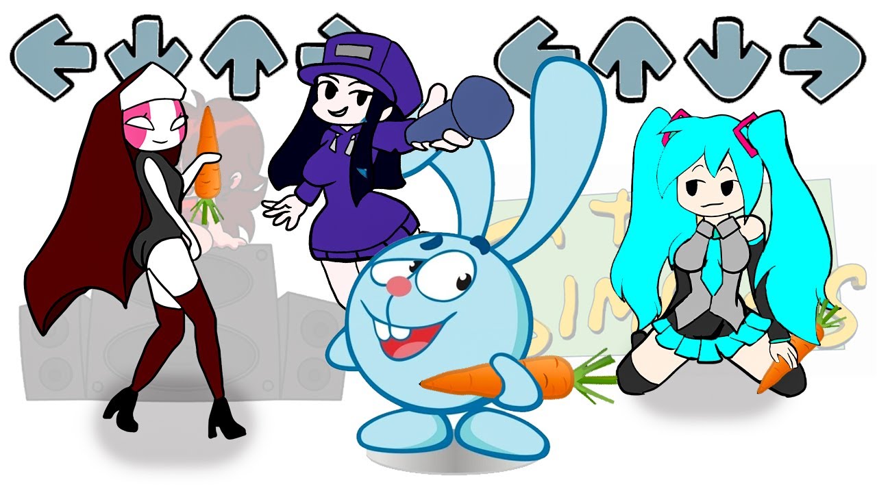 FNF Spooky Battle with KikOriki Characters | Friday Night Funkin ...