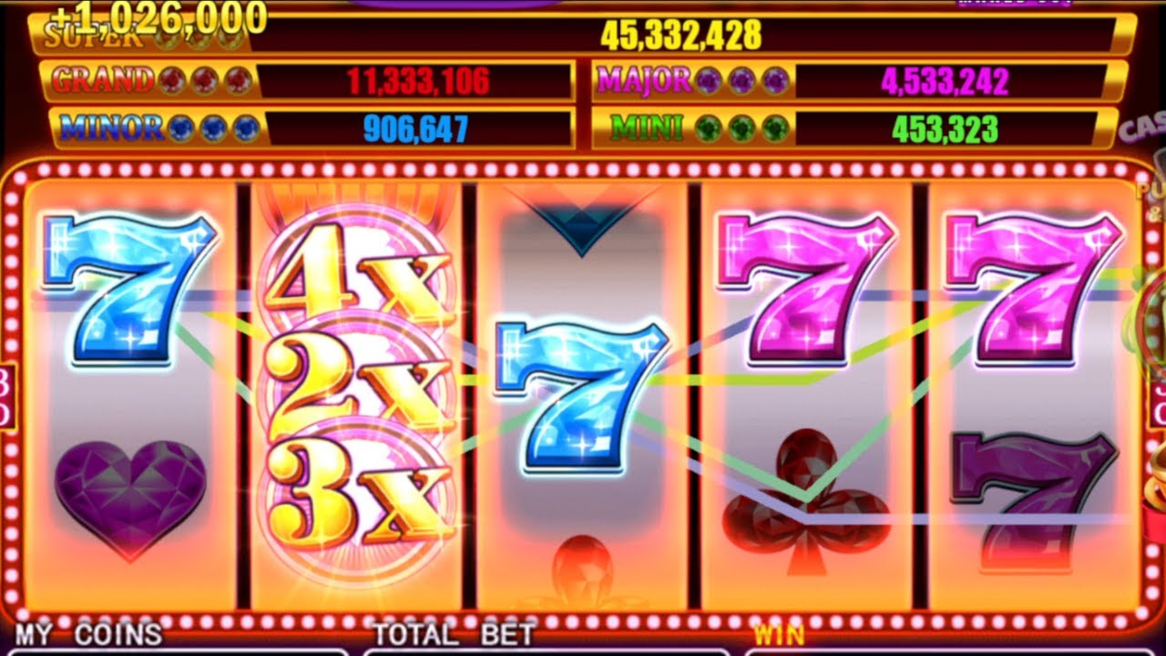 THREE WHEEL JACKPOT Old School Slots - YouTube