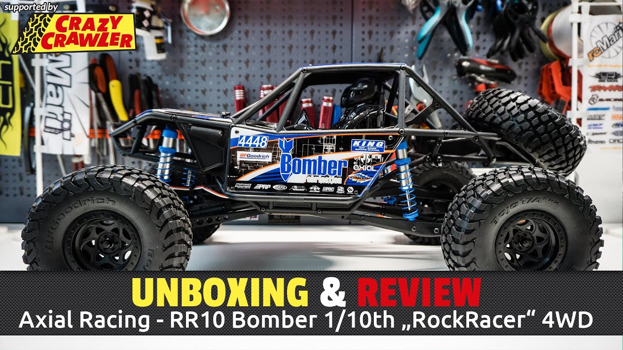 Axial RR10 Bomber - Unboxing und Review [HD / Deutsch] - YouTube
