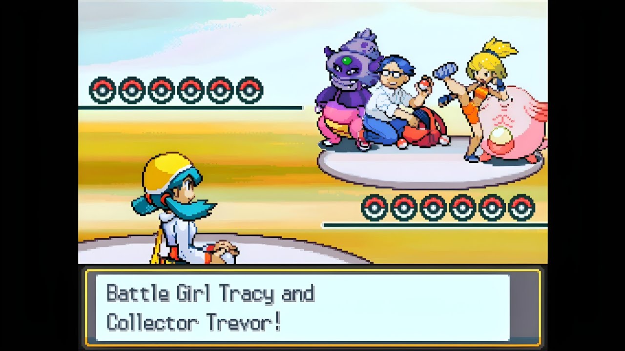 Pokemon Soothing Silver - Tracy & Trevor @ Celadon City, Oak's Aide ...