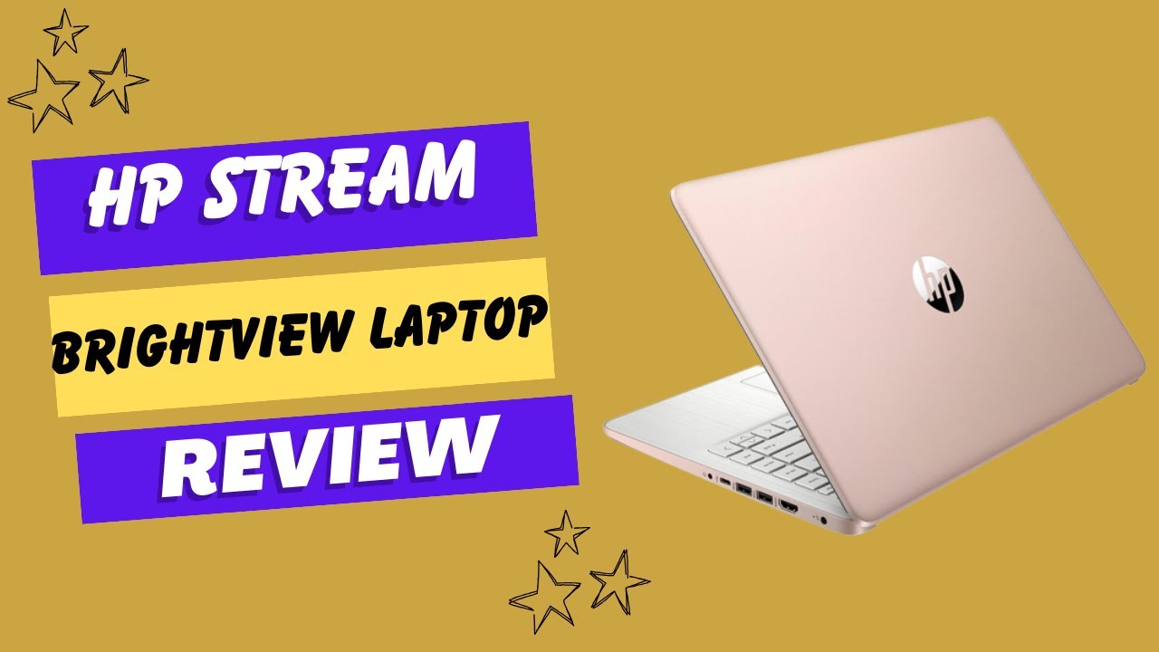HP 2022 Stream 14 HD BrightView Laptop: Streamlined Performance ...