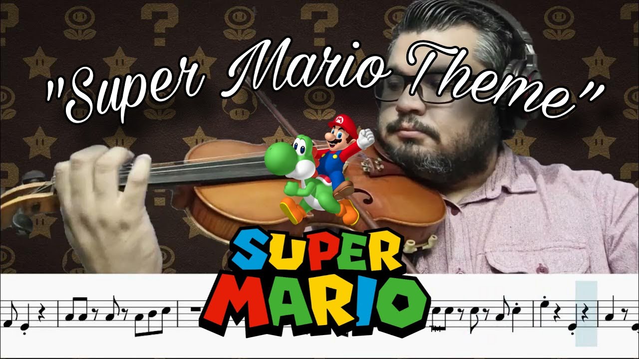 Como tocar "Super Mario Theme" - Mario Bros - Violín - Tutorial ...