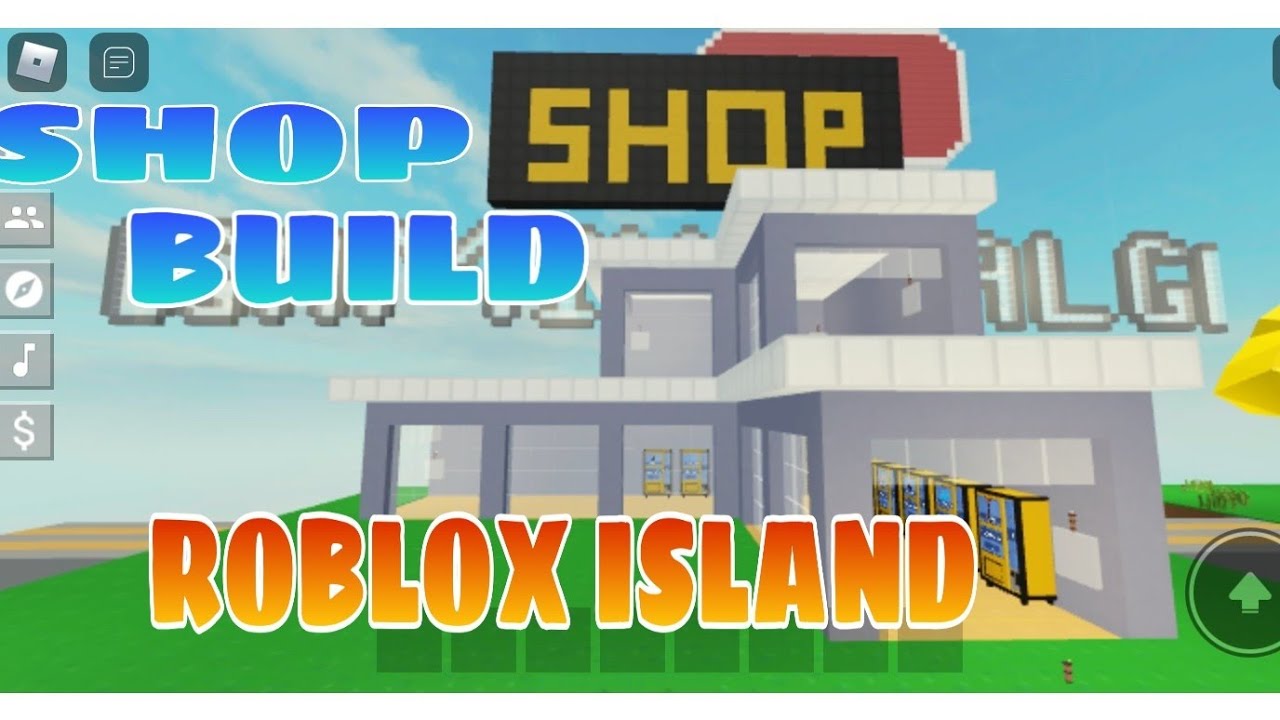 Modern Shop Build Roblox ll Island ll - YouTube