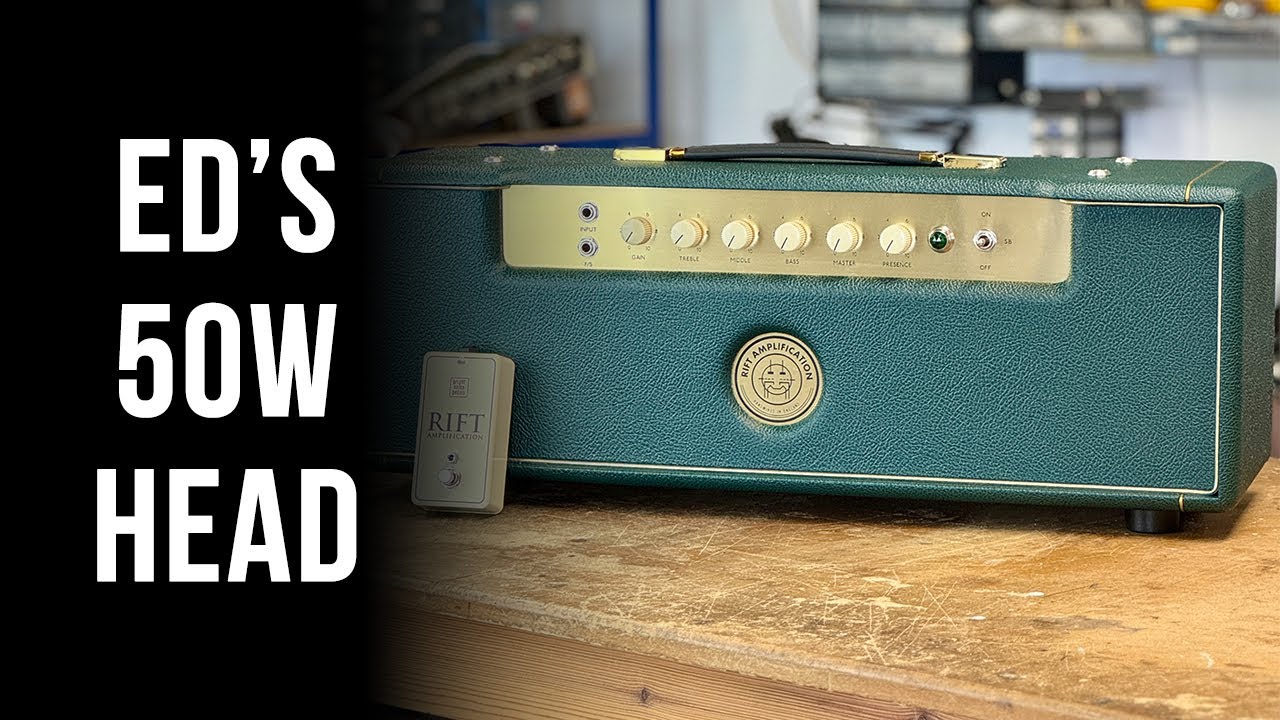 Ed Finally Gets His Hands On This CUSTOM AMP - YouTube