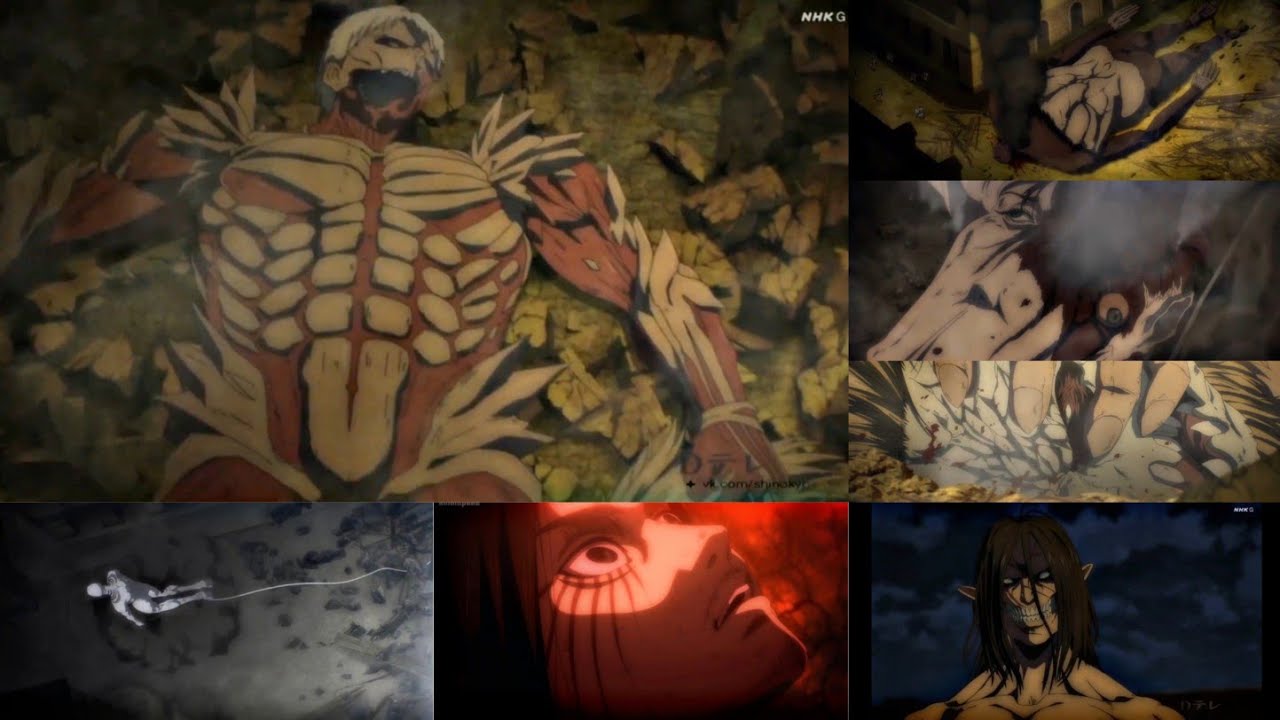 [AMV] Marley Destroyed by Eren Yeager • AOT S4 Ep 8 • Sad edit • Aether ...