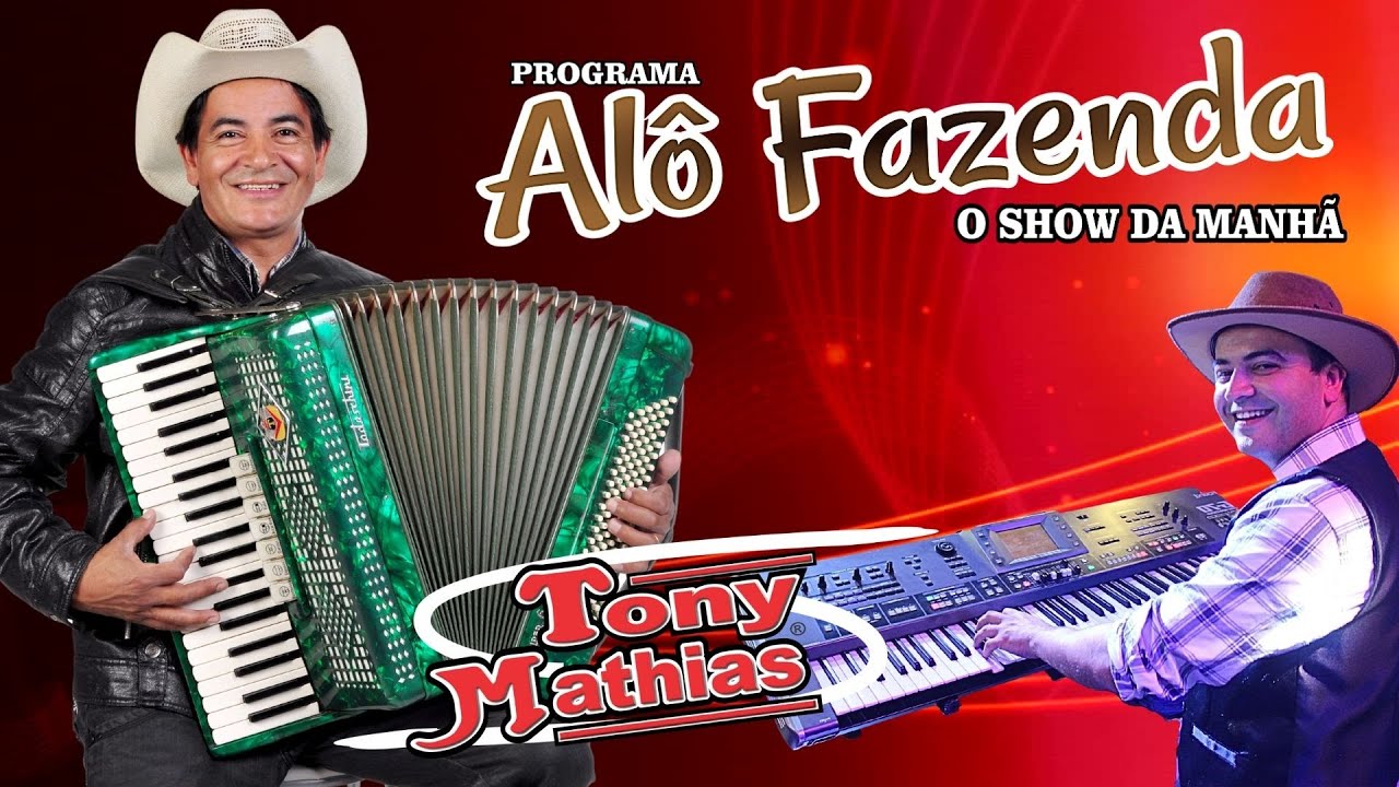 18/03/2024 ALO FAZENDA O SHOW DA MANHA AO VIVO TONY MATHIAS E DORIKO ...