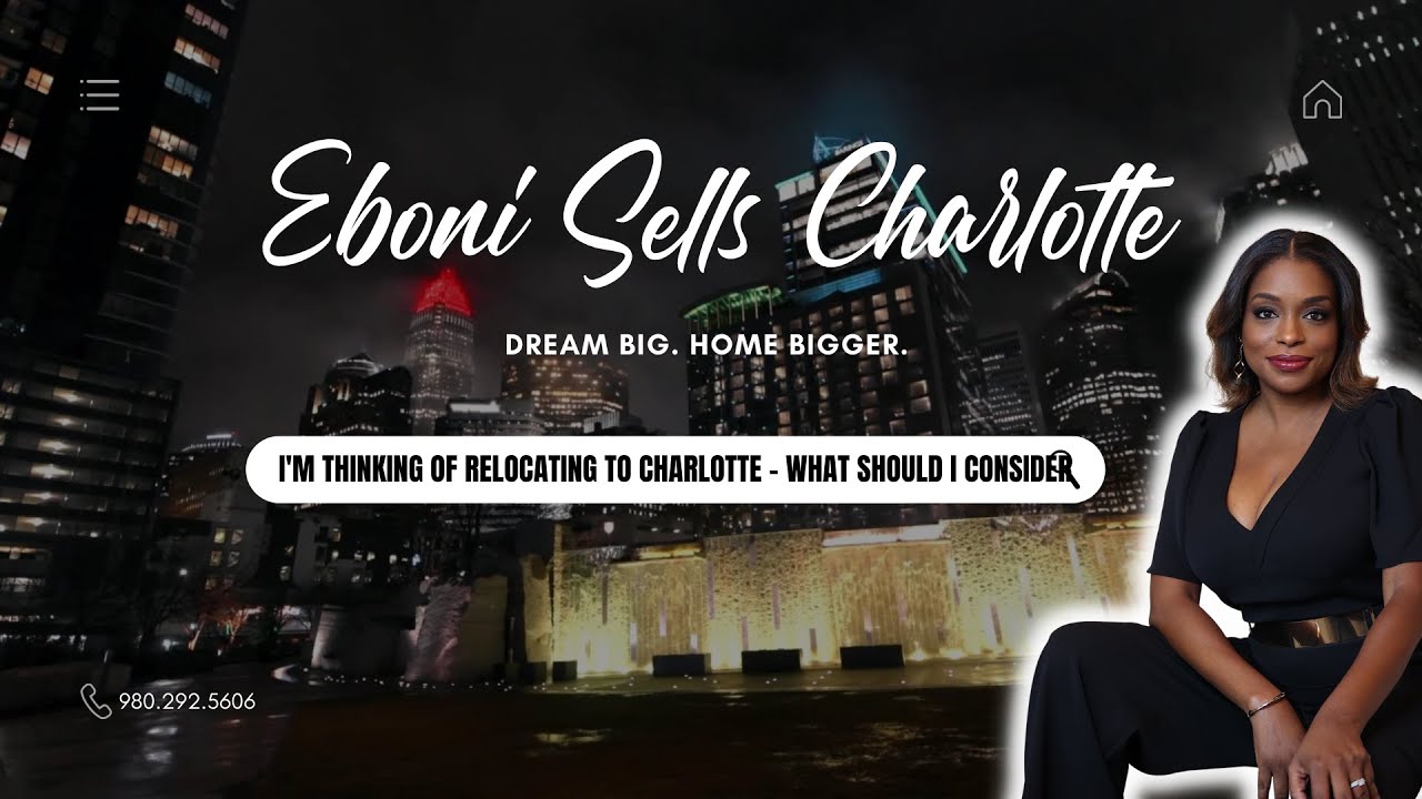 Charlotte Relocation 101: Episode 1 - Navigating the Decision to Relocate - YouTube