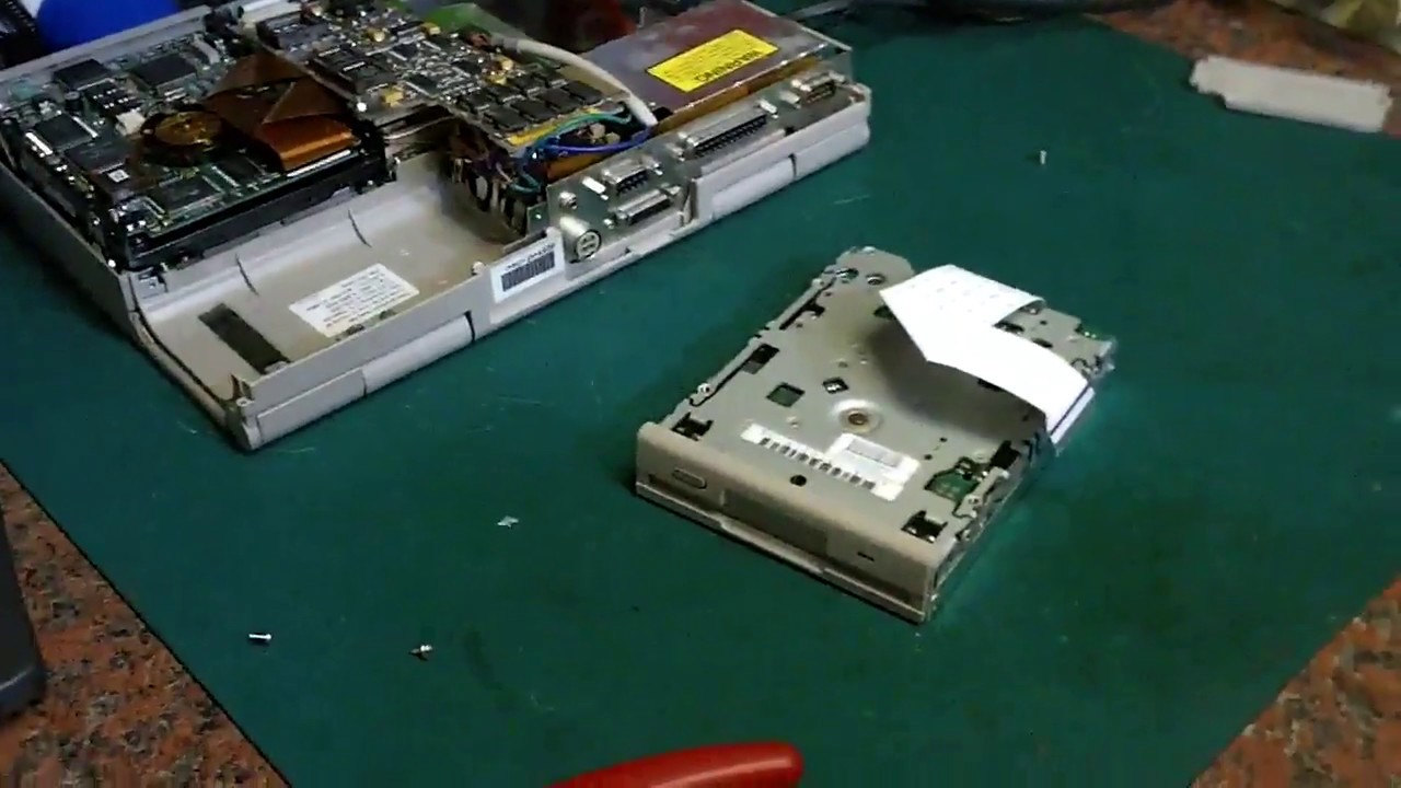 Compaq LTE 286 laptop repair, Fail!! - YouTube