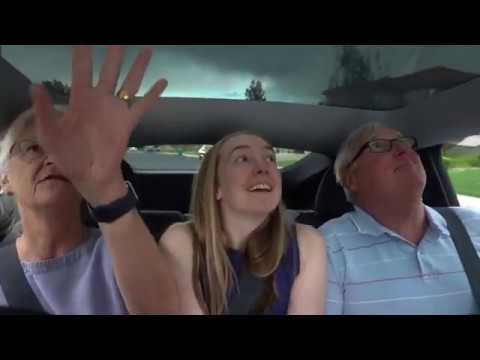 Riding around in the Tesla Model Y - YouTube