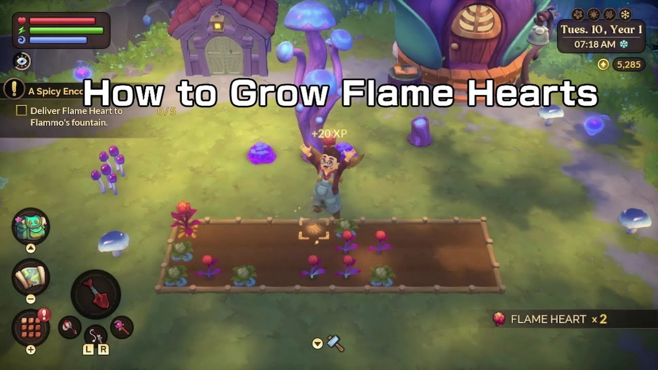 Fae Farm | A Spicy Encounter | Where to get Flame Hearts - YouTube