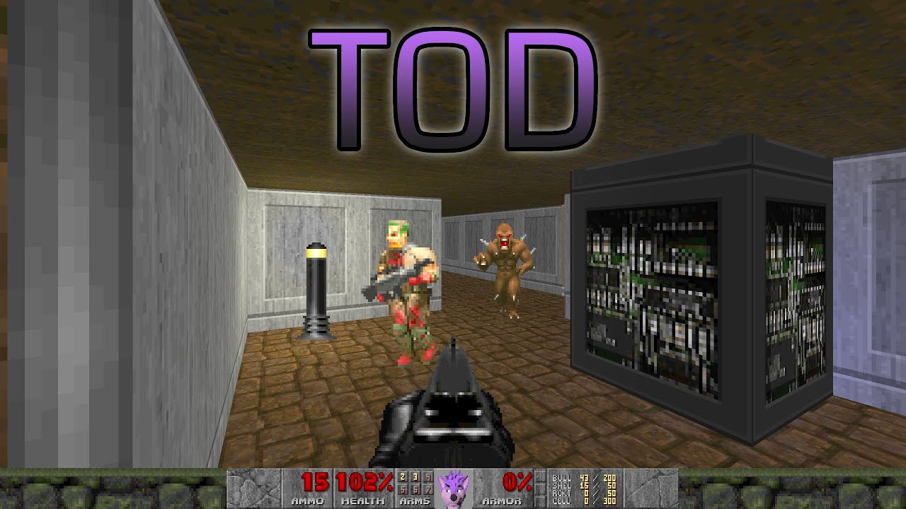 Doom Wad Playthrough - TOD (Single Map) by DarkPole167 - YouTube