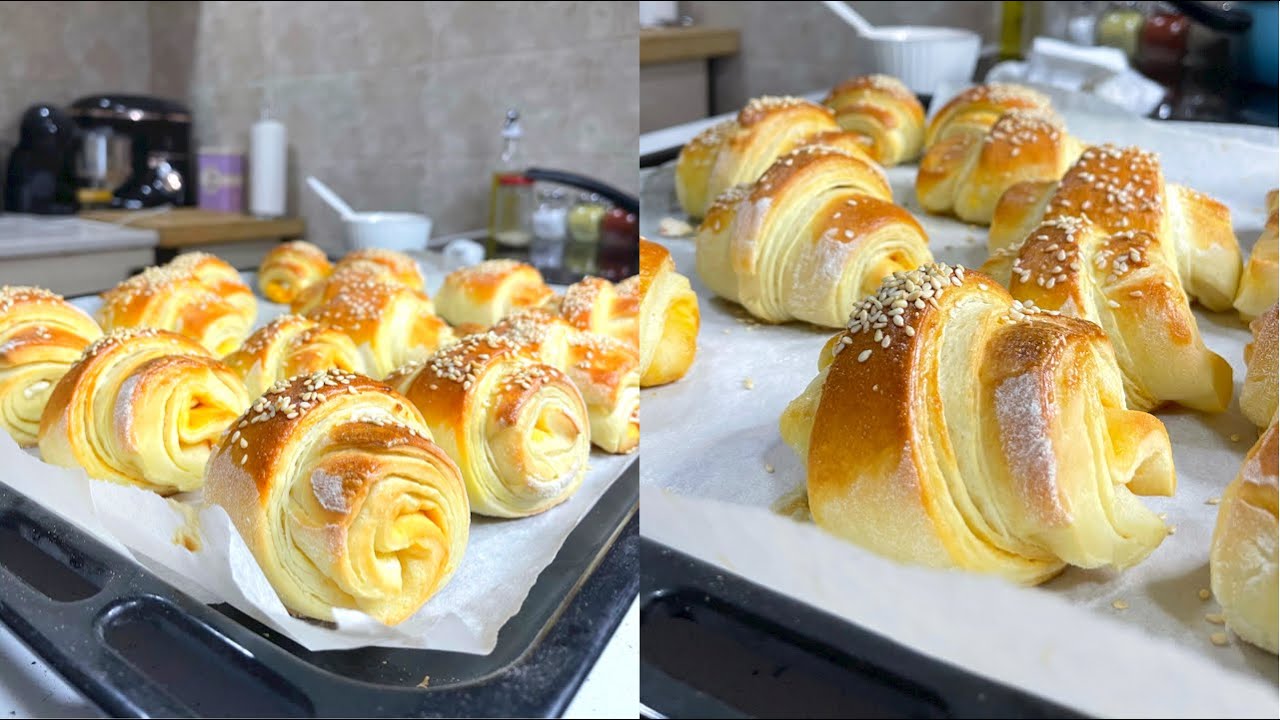 SLANI KROASANI mekani kao duša, CELA KUĆA MIRIŠE! - YouTube