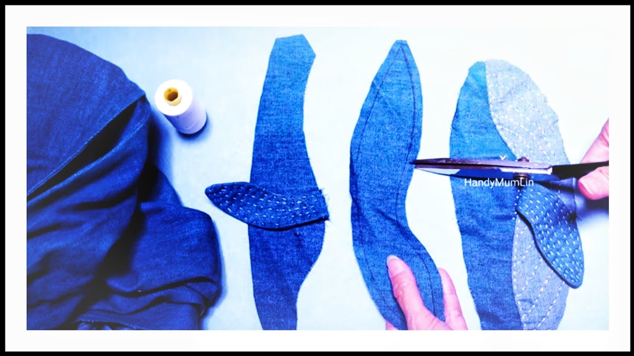 💎"Transforming Leftover Denim Fabric from Bags into Cozy Handmade Gifts ...
