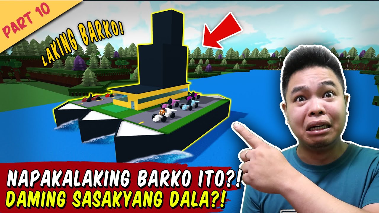 Gumawa Ako ng Barko Na Maraming Sasakyan! - Build A Boat For Treasure ...