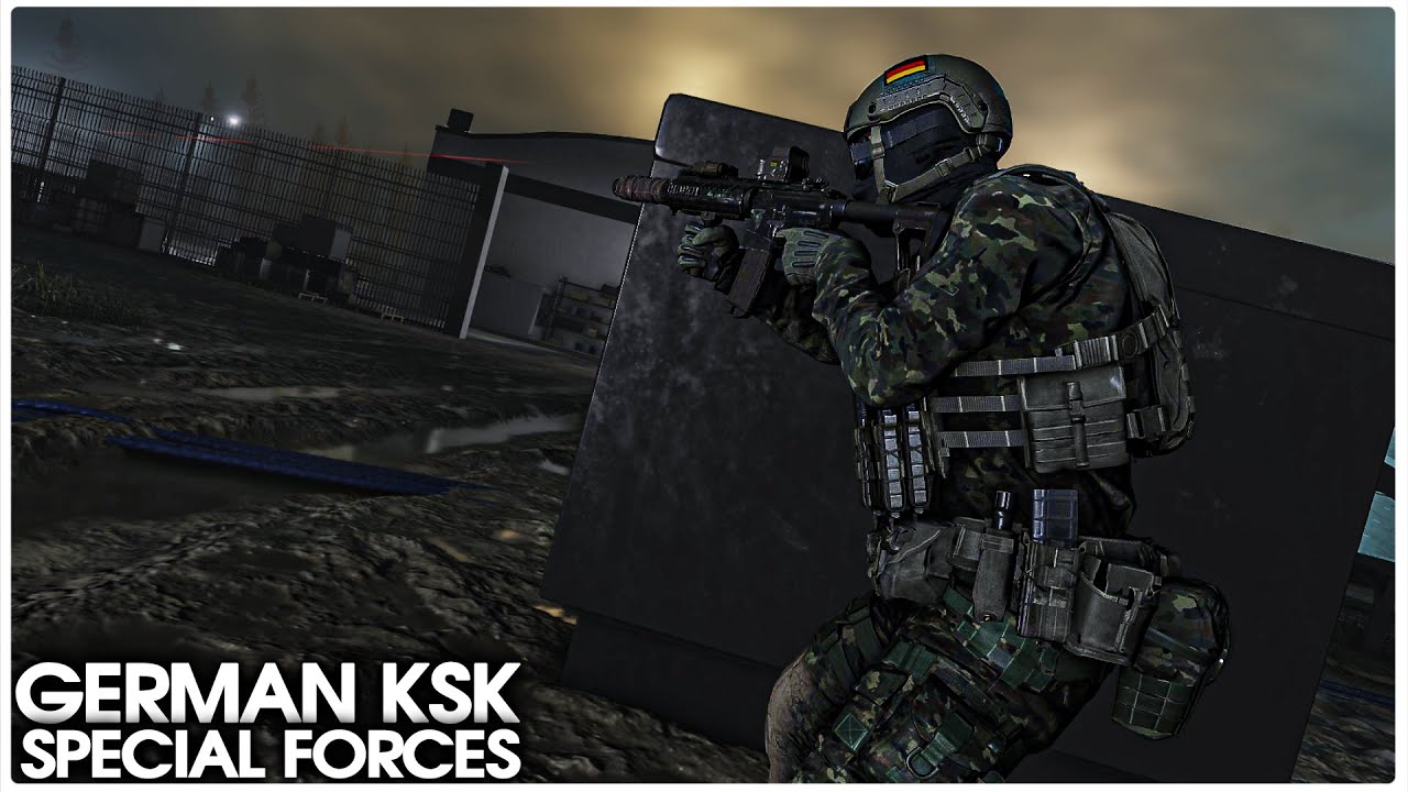 German KSK Special Forces Night Raid Aurora Airport | Solo Stealth ...
