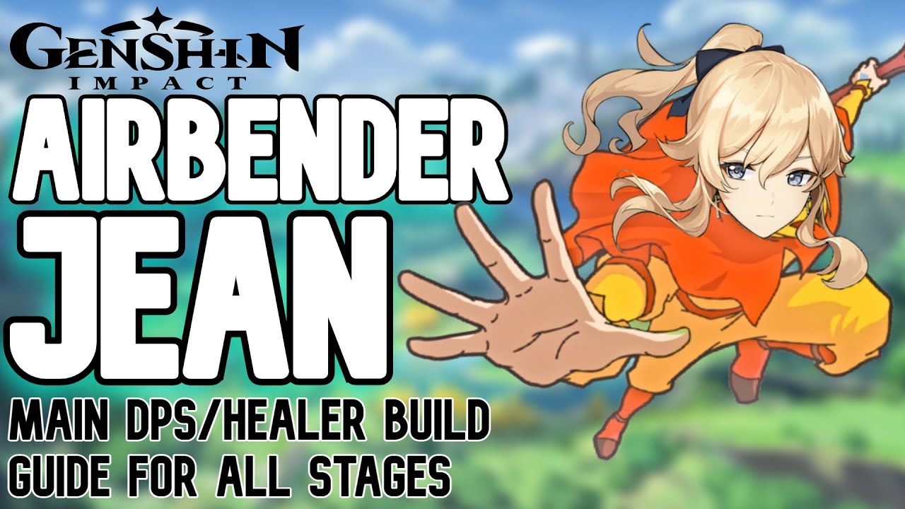 *BLOW* YOUR ENEMIES AWAY w/ AIRBENDER JEAN | Genshin Impact Level 90 ...