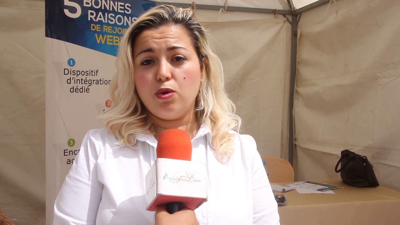 IMANE IDSALEM du Webhelp Agadir - YouTube