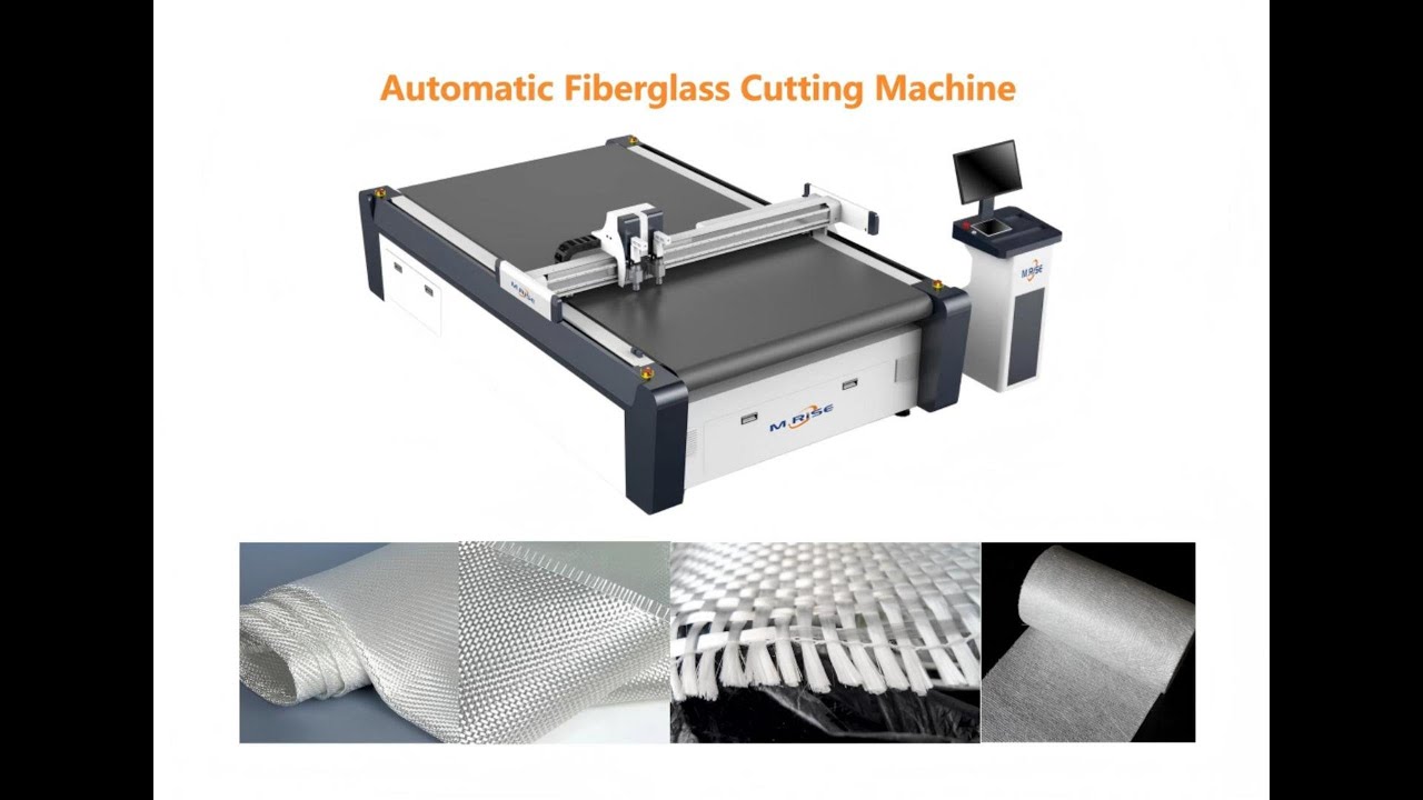 Automated Fiberglass Cutting Machine | CNC Oscillating Knife Cutter for ...