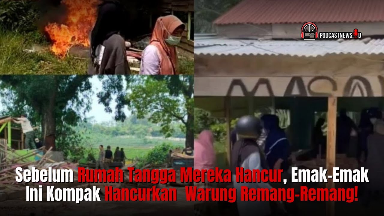 Sebelum Rumah Tangga Mereka Hancur, Emak-Emak Ini Kompak Hancurkan ...