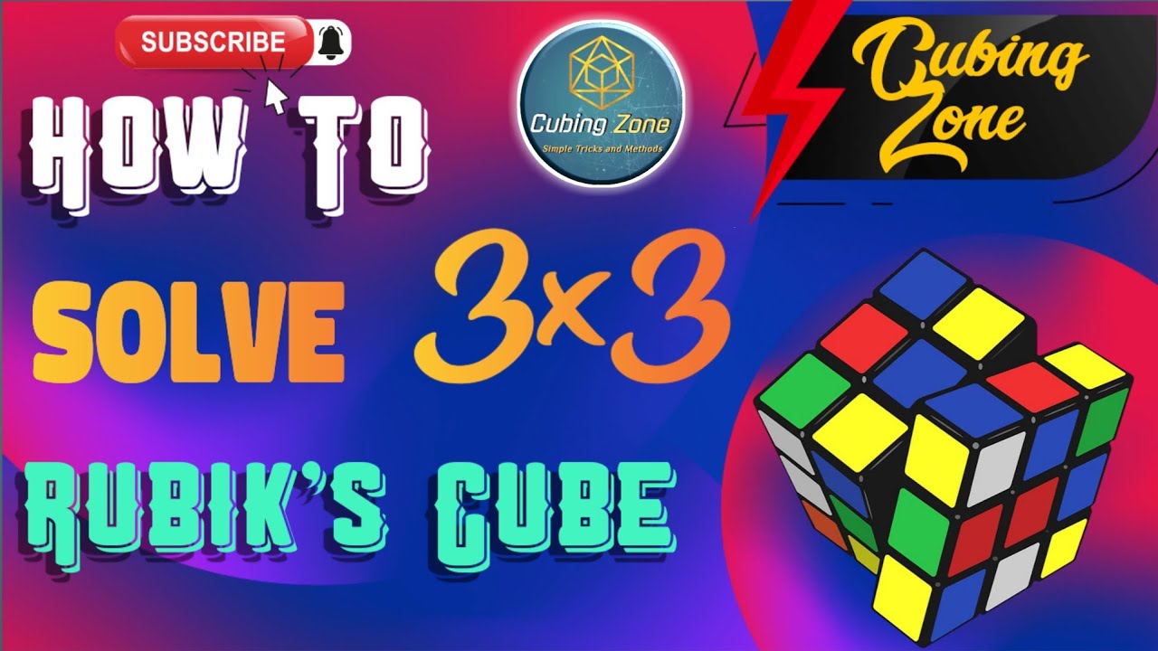How To Solve Rubik's Cube 3×3×3 | Cube Solve | @satvikpatelvlogs ...