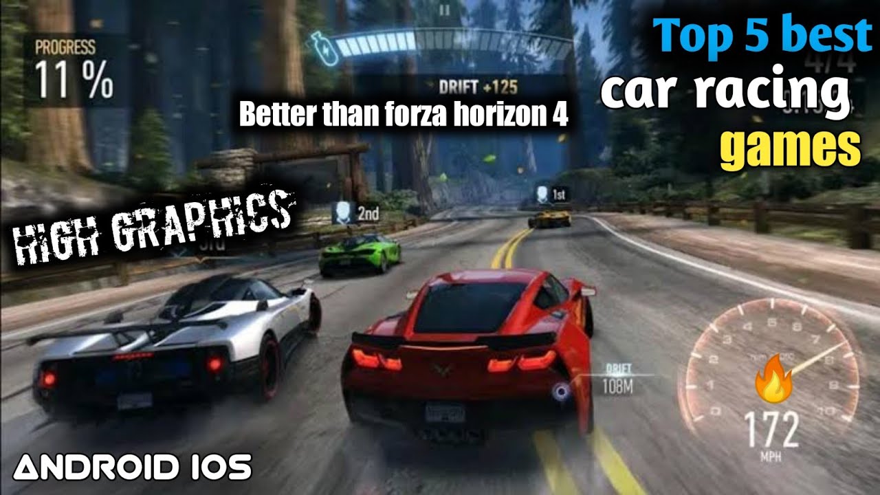 Top 05 best action car racing games like forza horizon 4 for Android ...