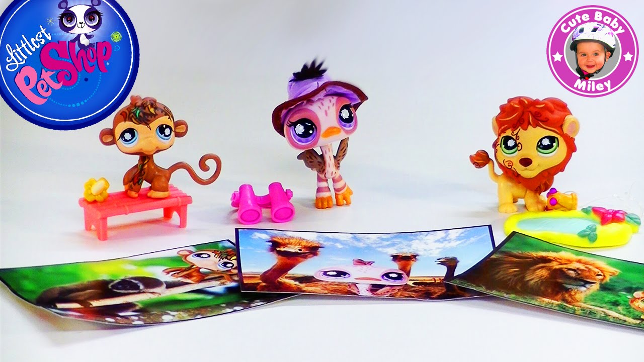 Littlest Pet Shop deutsch LPS Postcard Pets Set unboxing Produkt ...