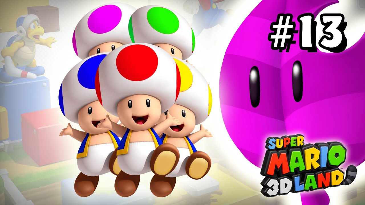 Super Mario 3D Land Blind - World 7 [Part 1 of 2] - "Toad Dance Party ...