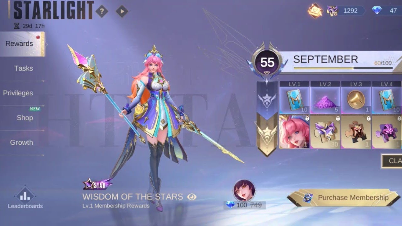 SEPTEMBER 2024 STARLIGHT MEMBERSHIP | MOBILE LEGENDS BANG BANG - YouTube