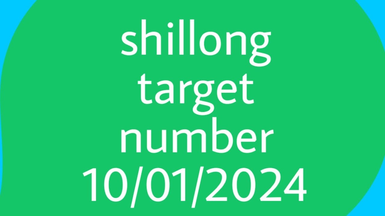 shillong target number - YouTube