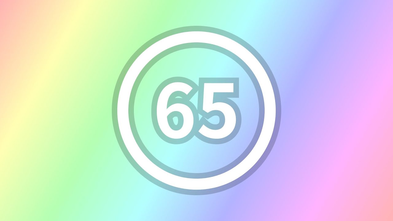 65 seconds timer ‐ Countdown Circle Gradation - YouTube